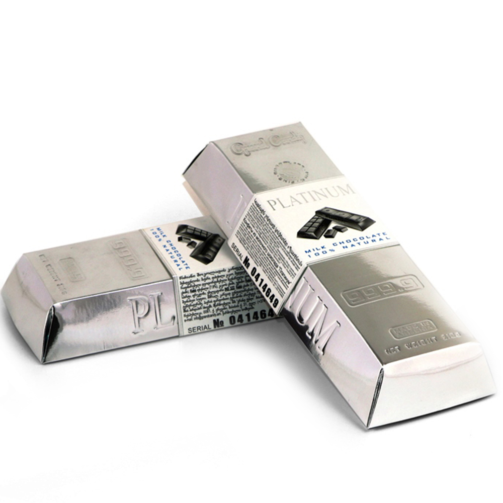 Chocolates in the box "Platinum bar"